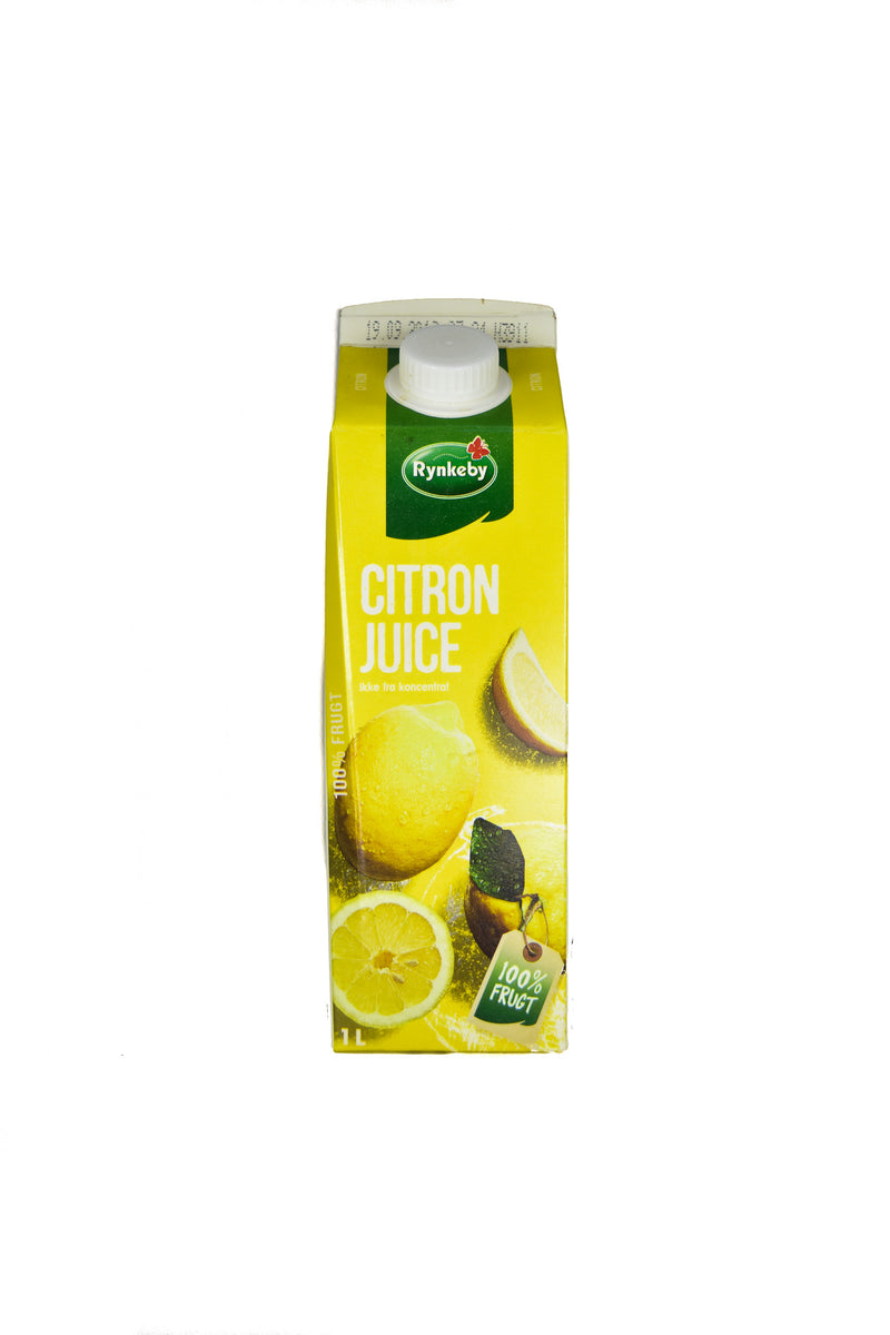 Friskpresset Citronsaft til Cocktails? Køb Rynkeby Citron Juice ...